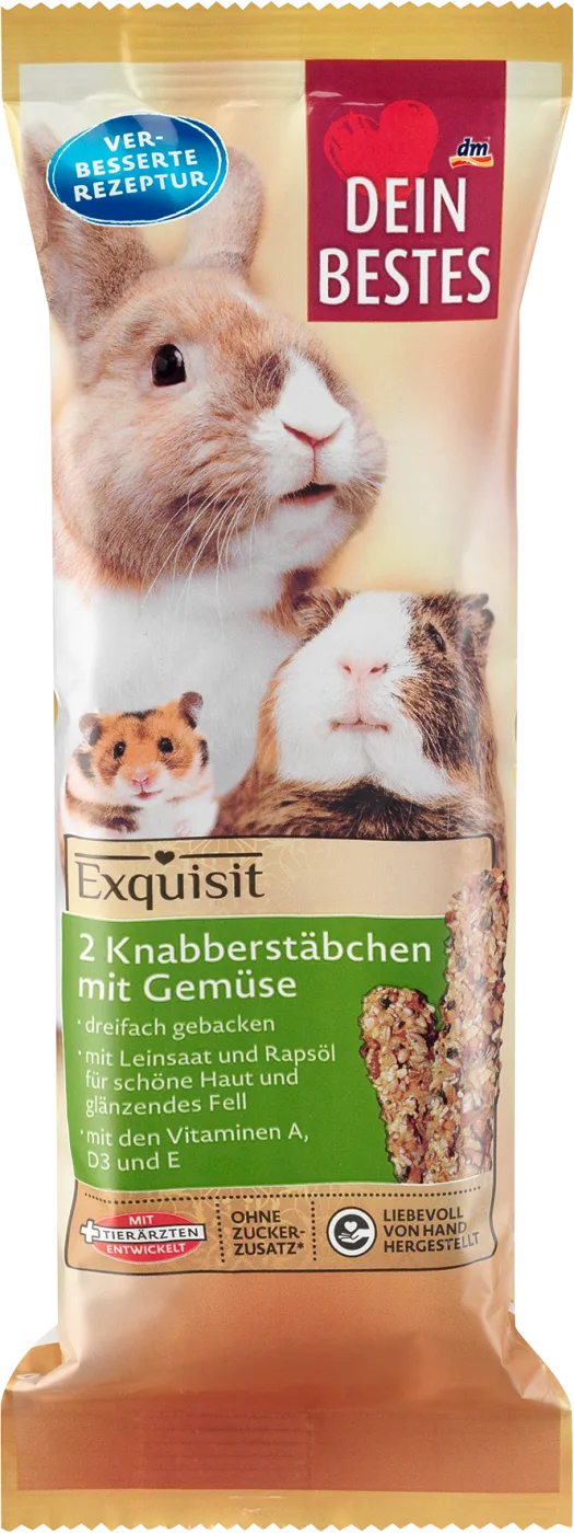 Dein Bestes Exquisit Knaagsnack Knabbelstaafjes Met Groenten 112 g ...