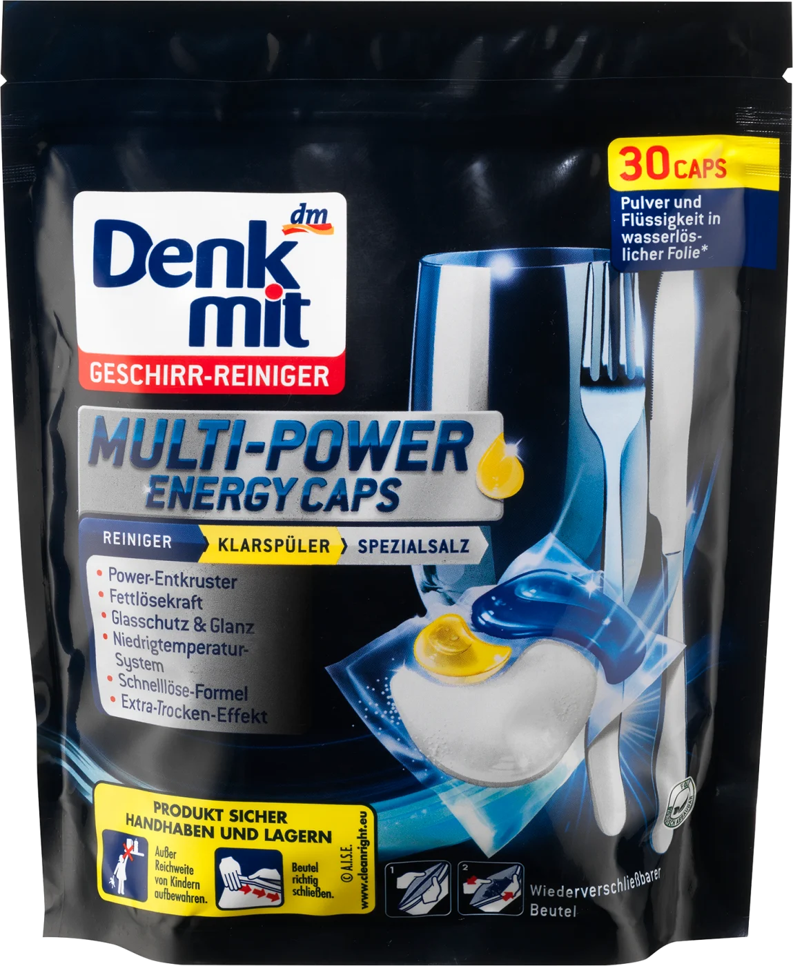 Denkmit Denkmit Vaatwastabletten Multi-power Energy 30 St - Duitse ...