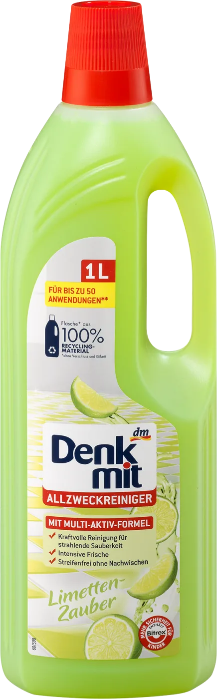 Denkmit Denkmit Allesreiniger Limoenmagie 1 l - Duitse Voordeel Drogist
