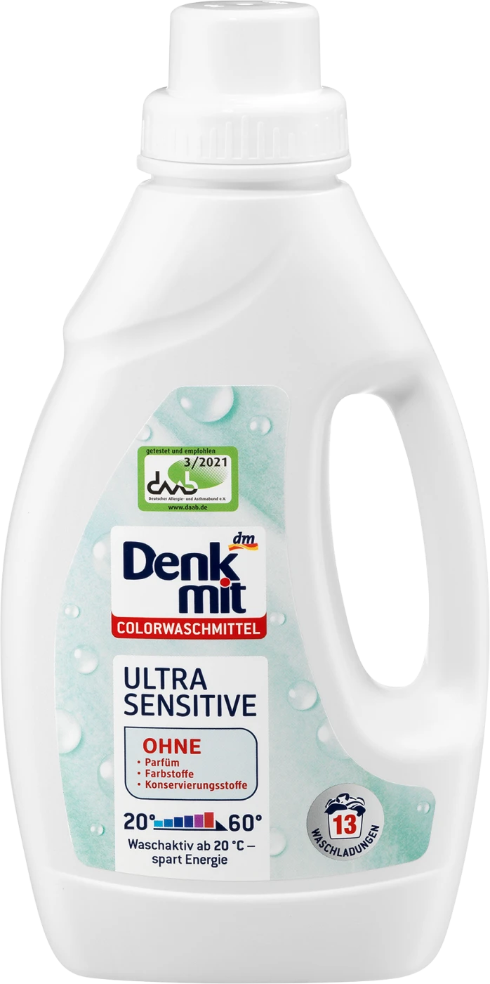 Denkmit Denkmit Kleurwasmiddel Ultra Sensitive 750 ml - Duitse Voordeel ...