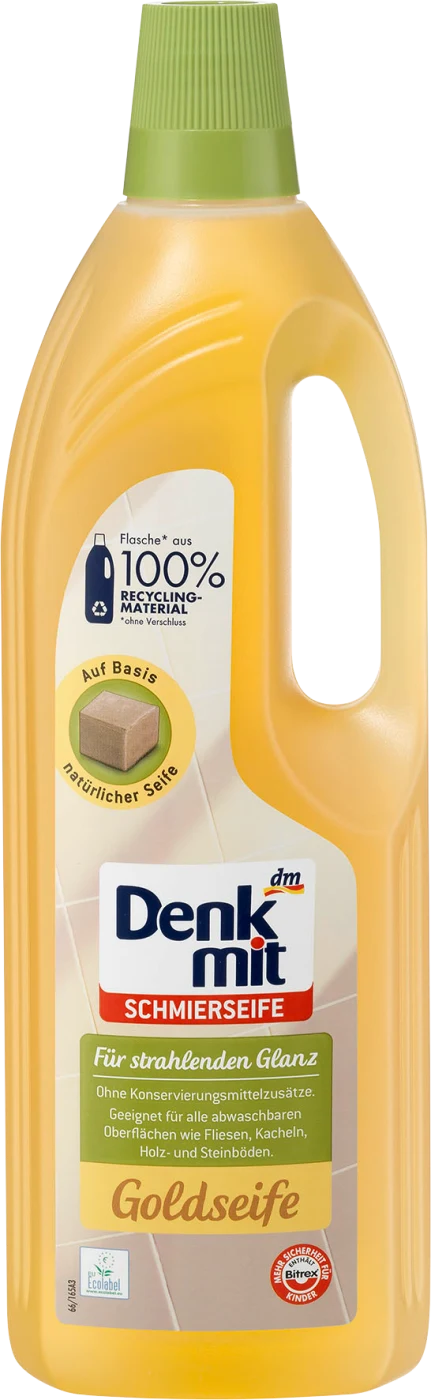 Denkmit Groene Zeep Goud 1 l - Duitse Voordeel Drogist