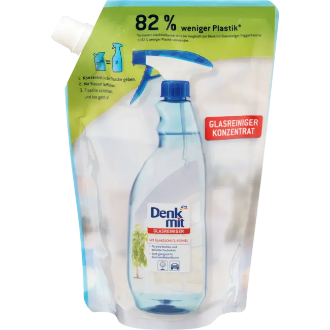 Denkmit Denkmit Glasreiniger Concentraat Navulverpakking 333 ml ...