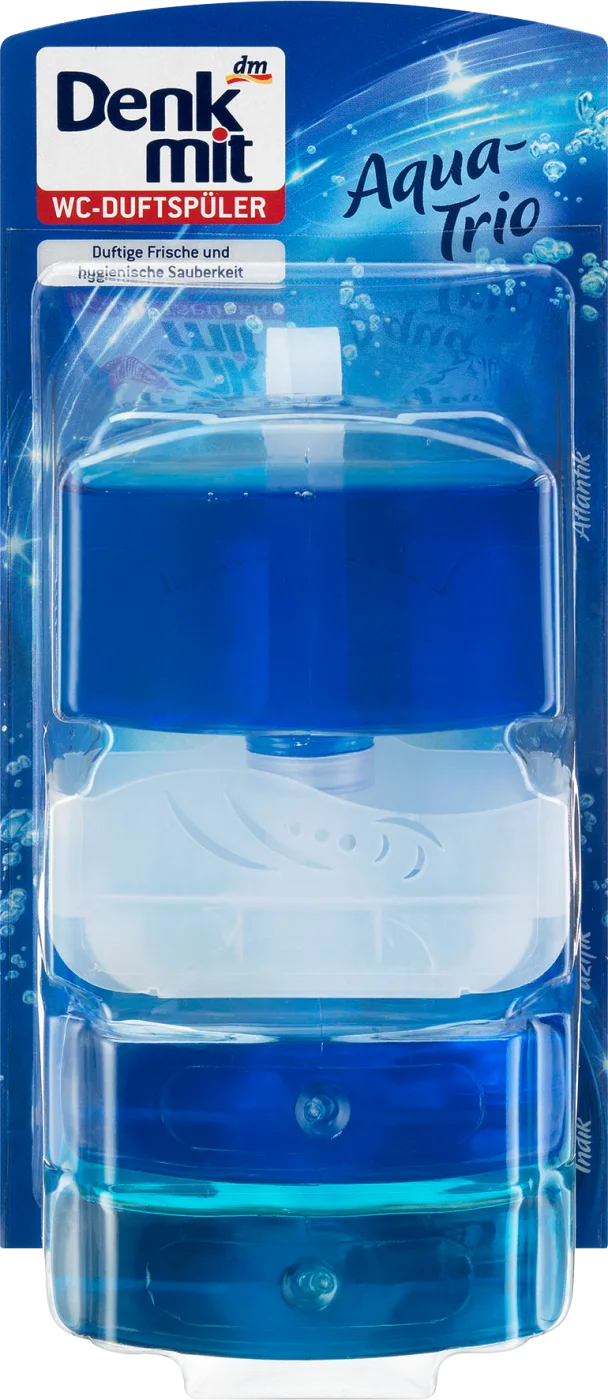 Denkmit Denkmit Toilet Geurspoelmiddel Gel Aqua Trio 3 St - Duitse Voordeel Drogist