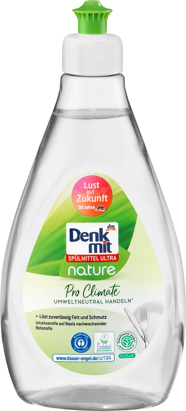 Denkmit Denkmit Spülmittel Ultra Nature Pro Klimaat 500 ml - Duitse ...
