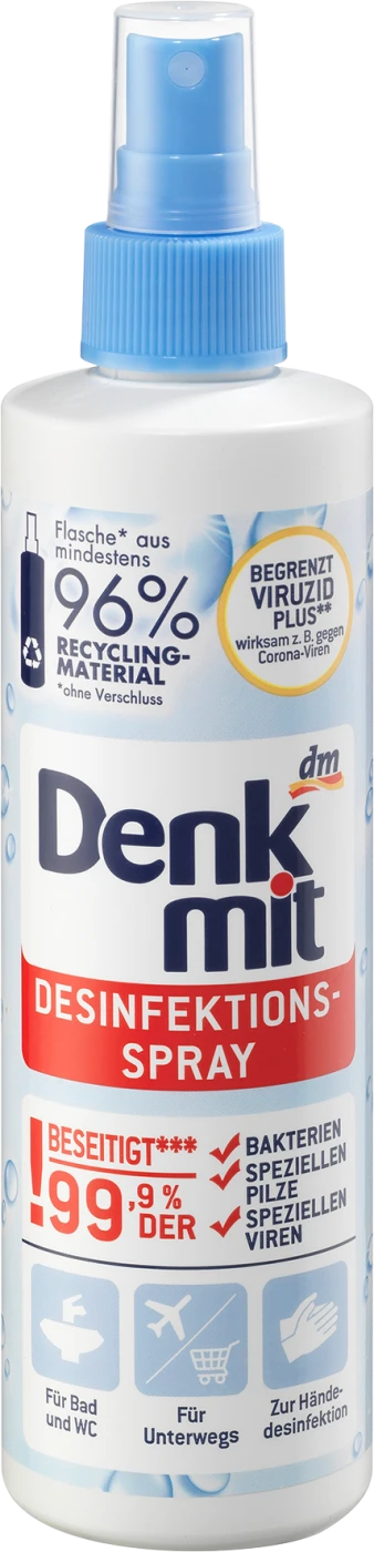 Denkmit Denkmit Desinfectiespray Universeel 250 ml - Duitse Voordeel ...
