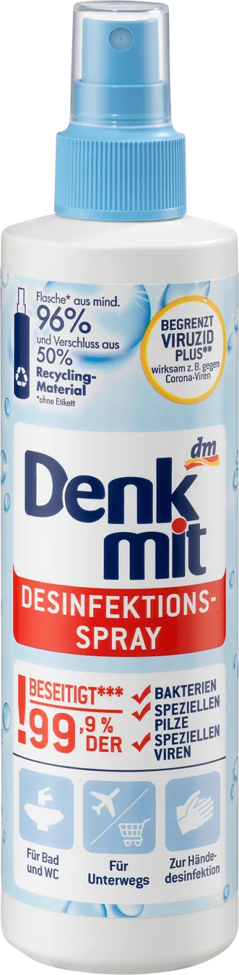 Denkmit Denkmit Desinfectiespray Universeel 250 ml - Duitse Voordeel ...