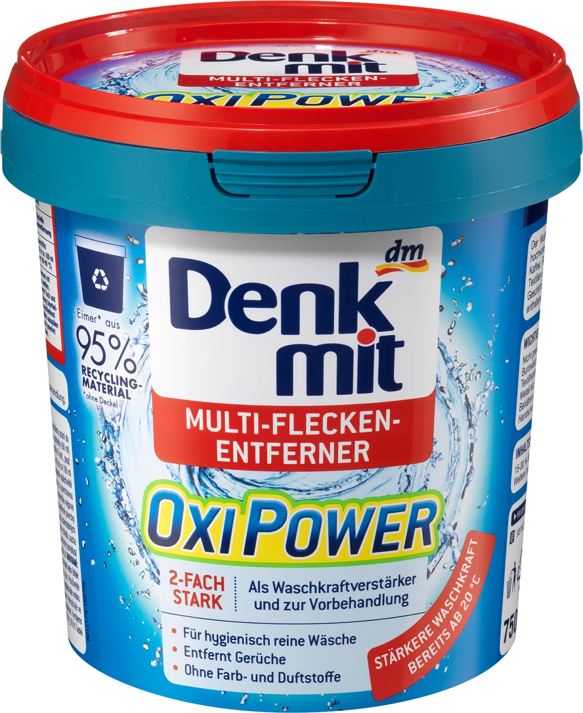 Denkmit Vlekverwijderaar Oxi Power 750 g - Duitse Voordeel Drogist