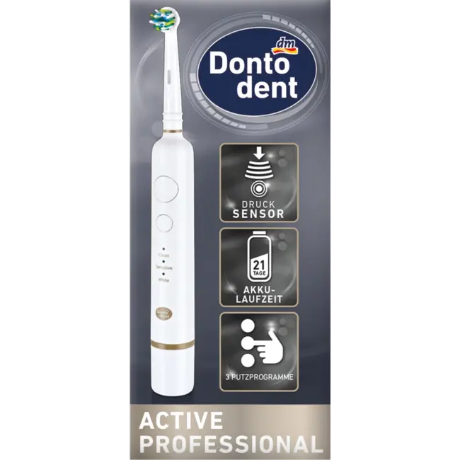 Dontodent Dontodent Elektrische Tandenborstel Active Professional Pure ... Dontodent Dontodent Elektrische Tandenborstel Active Professional Pure ...