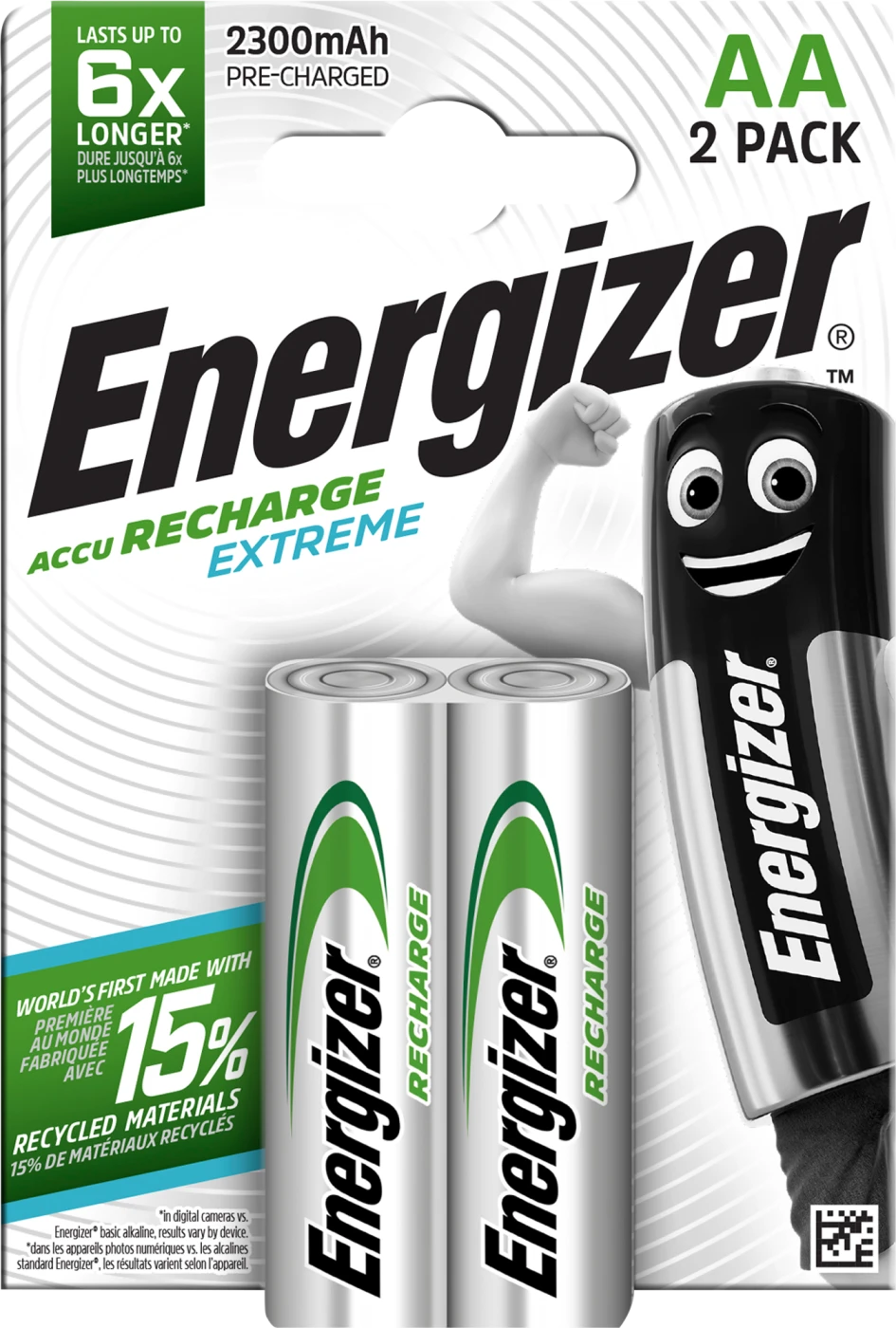 Energizer Energizer Akkus Extreme AA 2 St - Duitse Voordeel Drogist