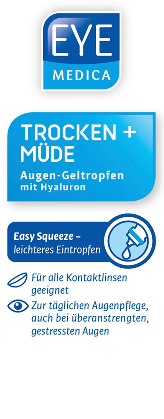 EYE MEDICA EYE MEDICA Oogdruppels Droge ogen 10 ml - Duitse Voordeel ...