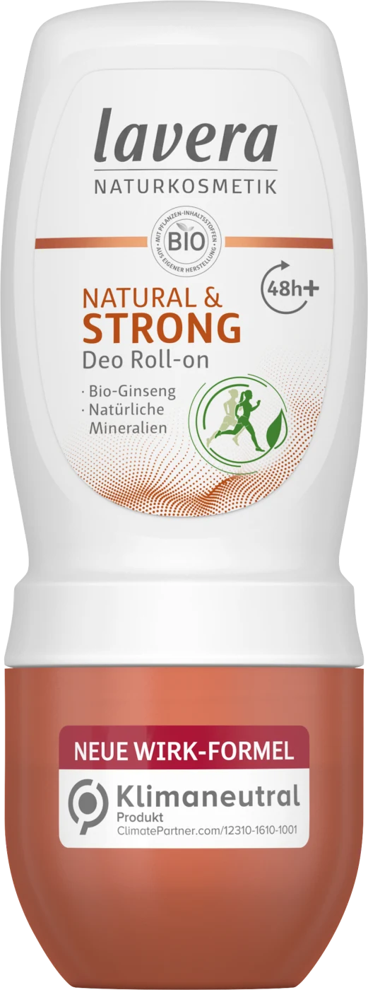 Lavera lavera Deo Roll-on Natural & Strong 50 ml - Duitse Voordeel Drogist