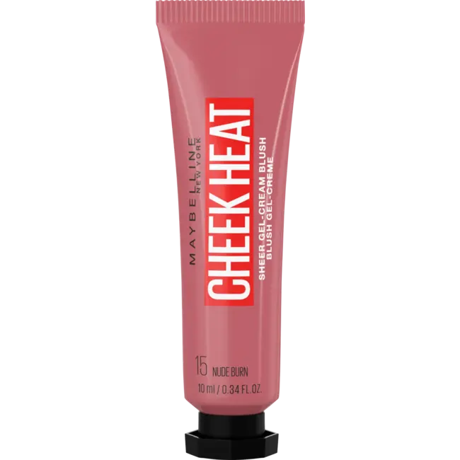 Maybelline New York Maybelline New York Blush Cheek Heat 15 Nude Burn ...