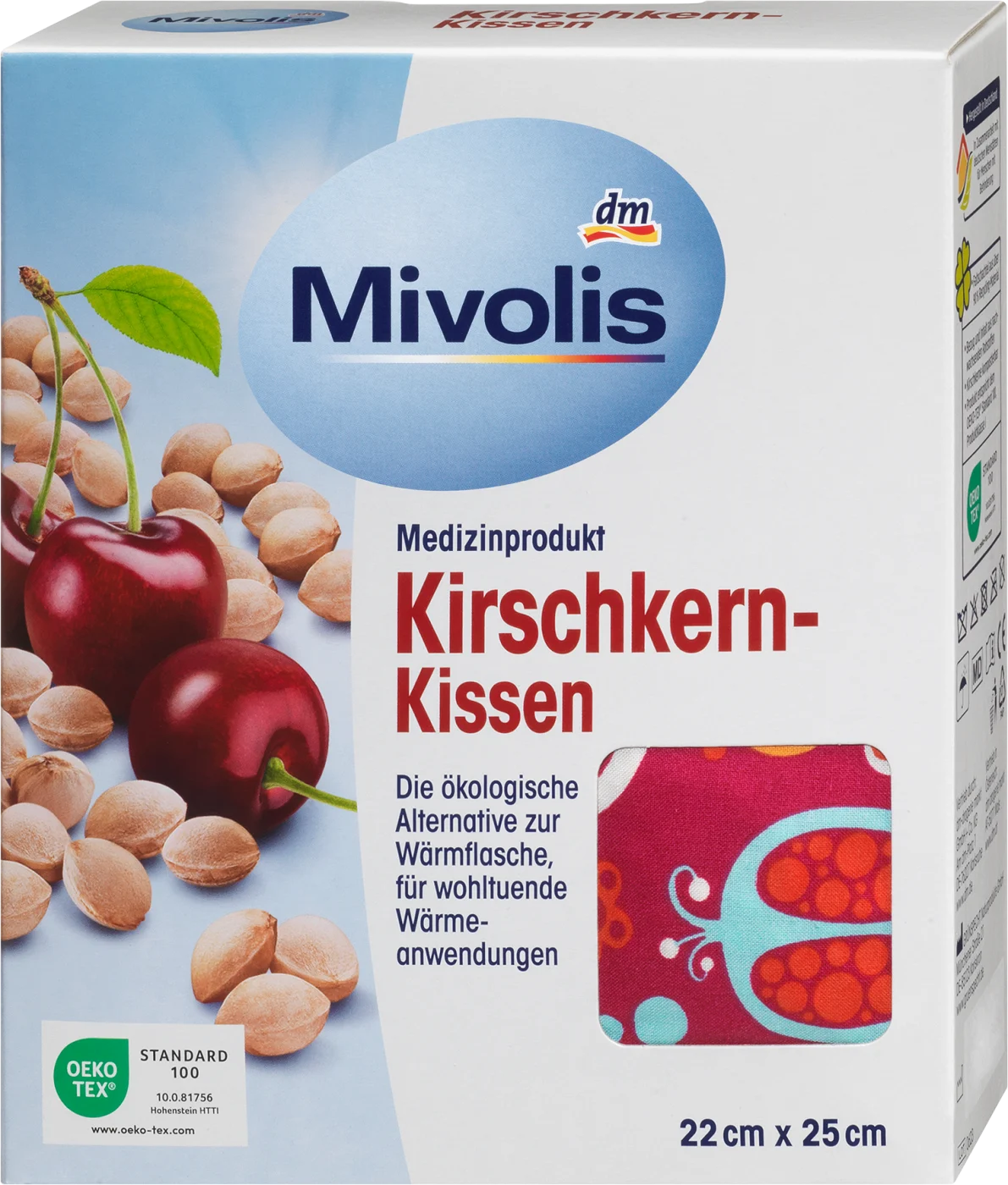 Mivolis Mivolis Kersenpit Kussen 1 St - Duitse Voordeel Drogist