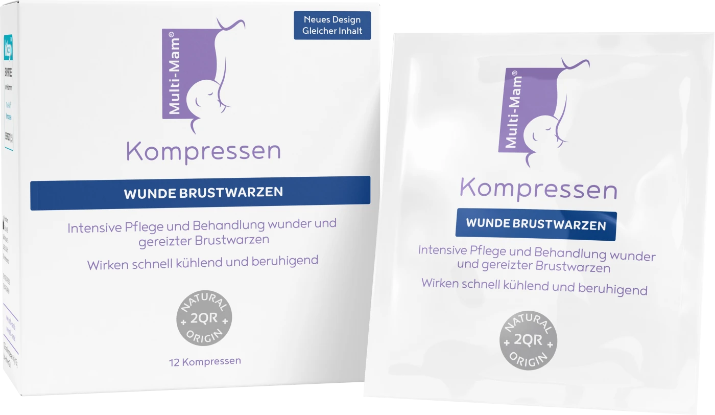 MULTI-MAM MULTI-MAM Compressen Voor Pijnlijke Tepels 12 St - Duitse ...