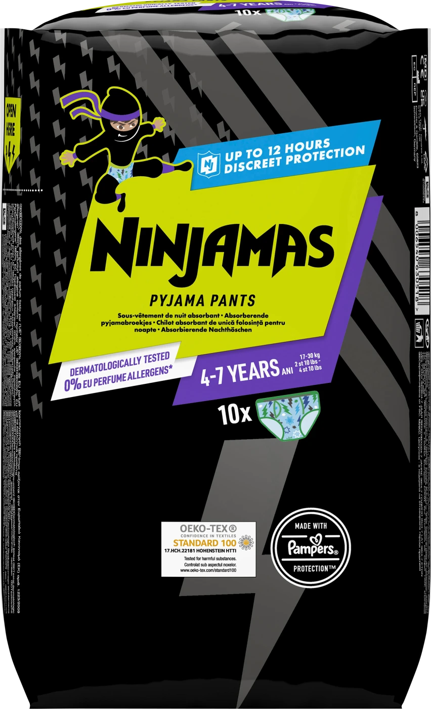 Ninjamas Ninjamas Pyjama pants Jongens 4-7 Jaar 10 St - Duitse Voordeel ...