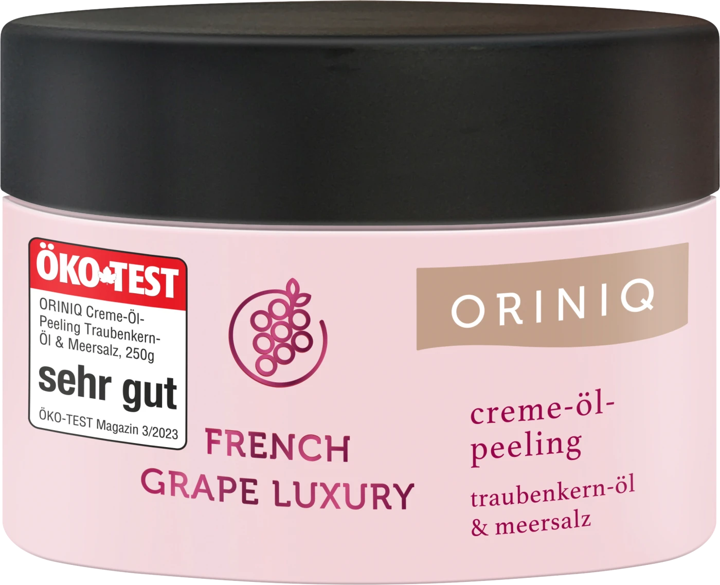 ORINIQ Crème-Olie-Peeling French Grape Luxury 250 g - Duitse Voordeel ...