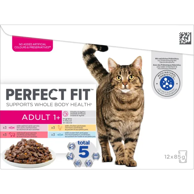 PERFECT FIT PERFECT FIT Natvoer Kat Met Vis, Kip & Rund, Vitaliteit ...