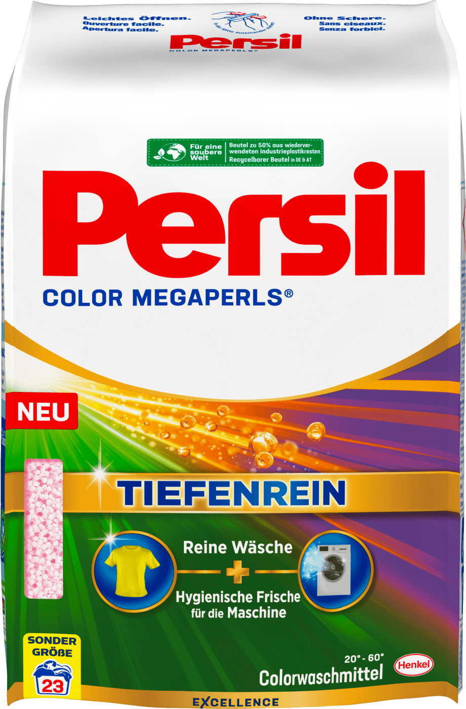 Persil Colorwaschmittel Megaperls Color Excellence 23 Wl - Duitse ...