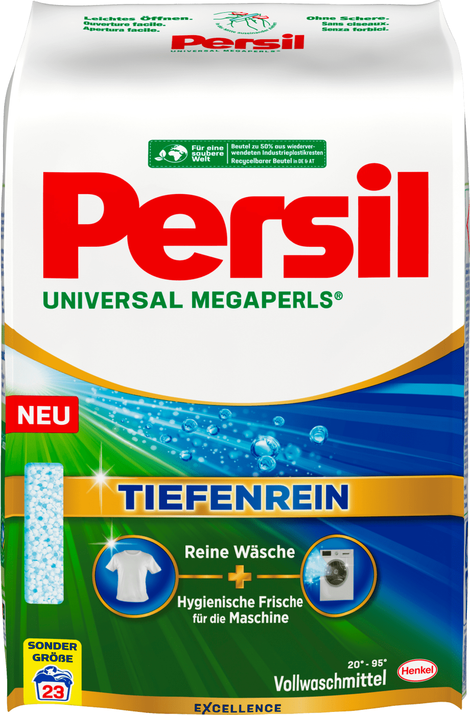 Persil Wasmiddel Megaperls Universal Excellence 23 Wl - Duitse Voordeel ...