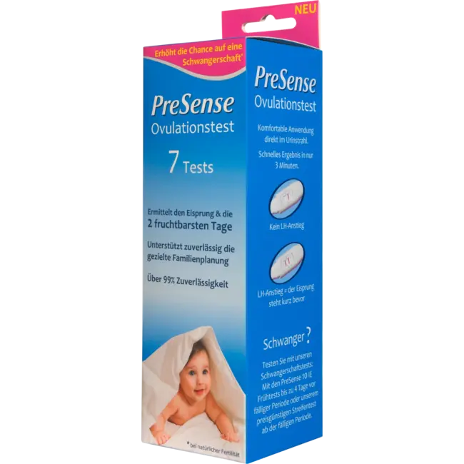 PreSense PreSense Ovulatiestest 7 St - Duitse Voordeel Drogist