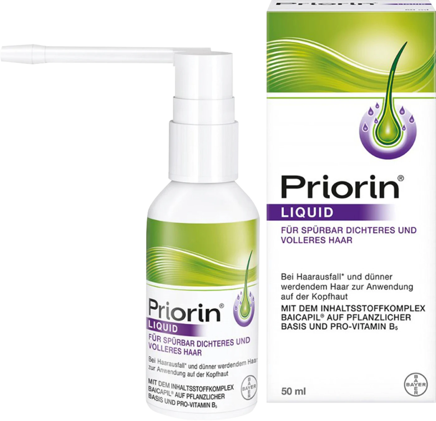 Priorin Vloeibare Spray 50 ml - Duitse Voordeel Drogist