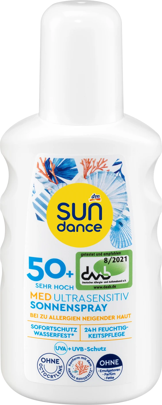 SUNDANCE SUNDANCE Zonnespray MED Ultra Sensitief, SPF 50+ 200 ml ...
