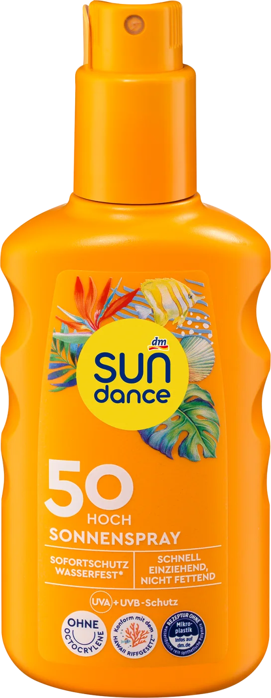 SUNDANCE Zonnespray SPF 50 200 ml - Duitse Voordeel Drogist