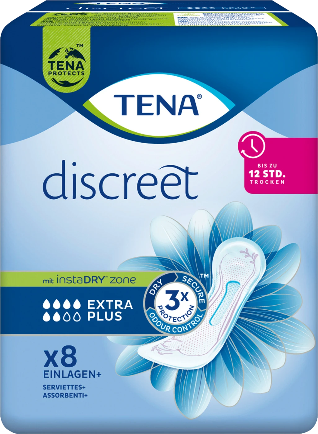 TENA discrete inlegkruisjes Incontinentie Extra Plus 8 St - Duitse ...