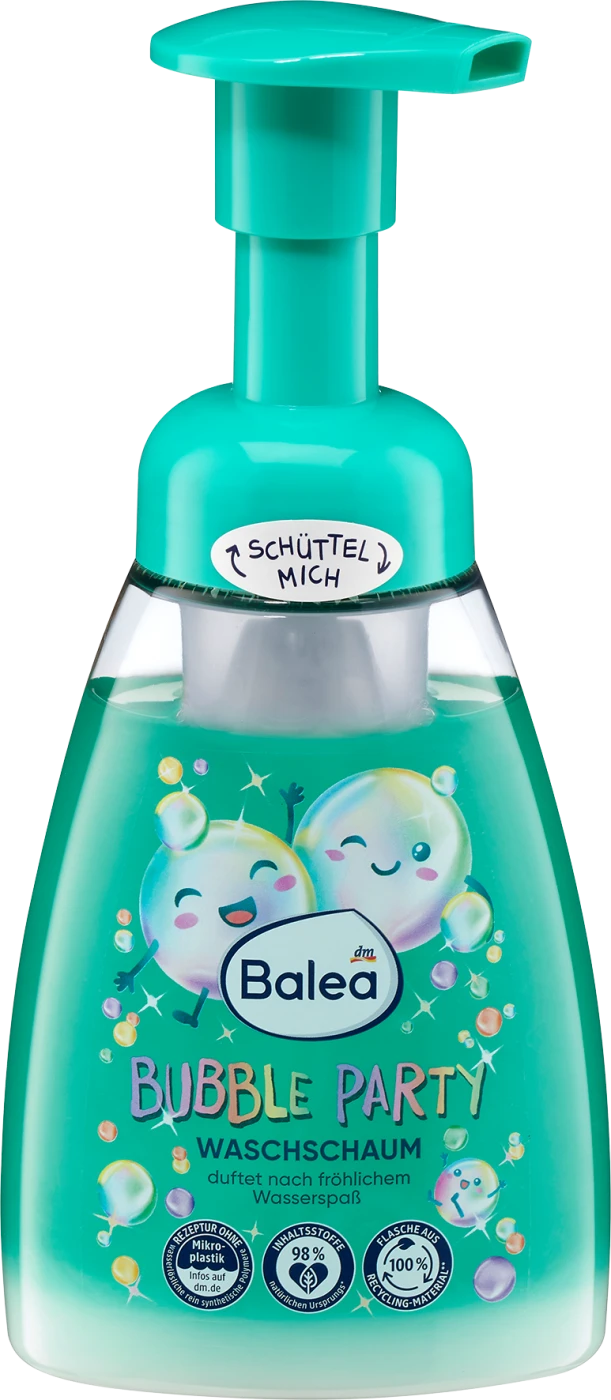 Balea Balea Kids Wasschuim Bubble Party 250 ml - Duitse Voordeel Drogist