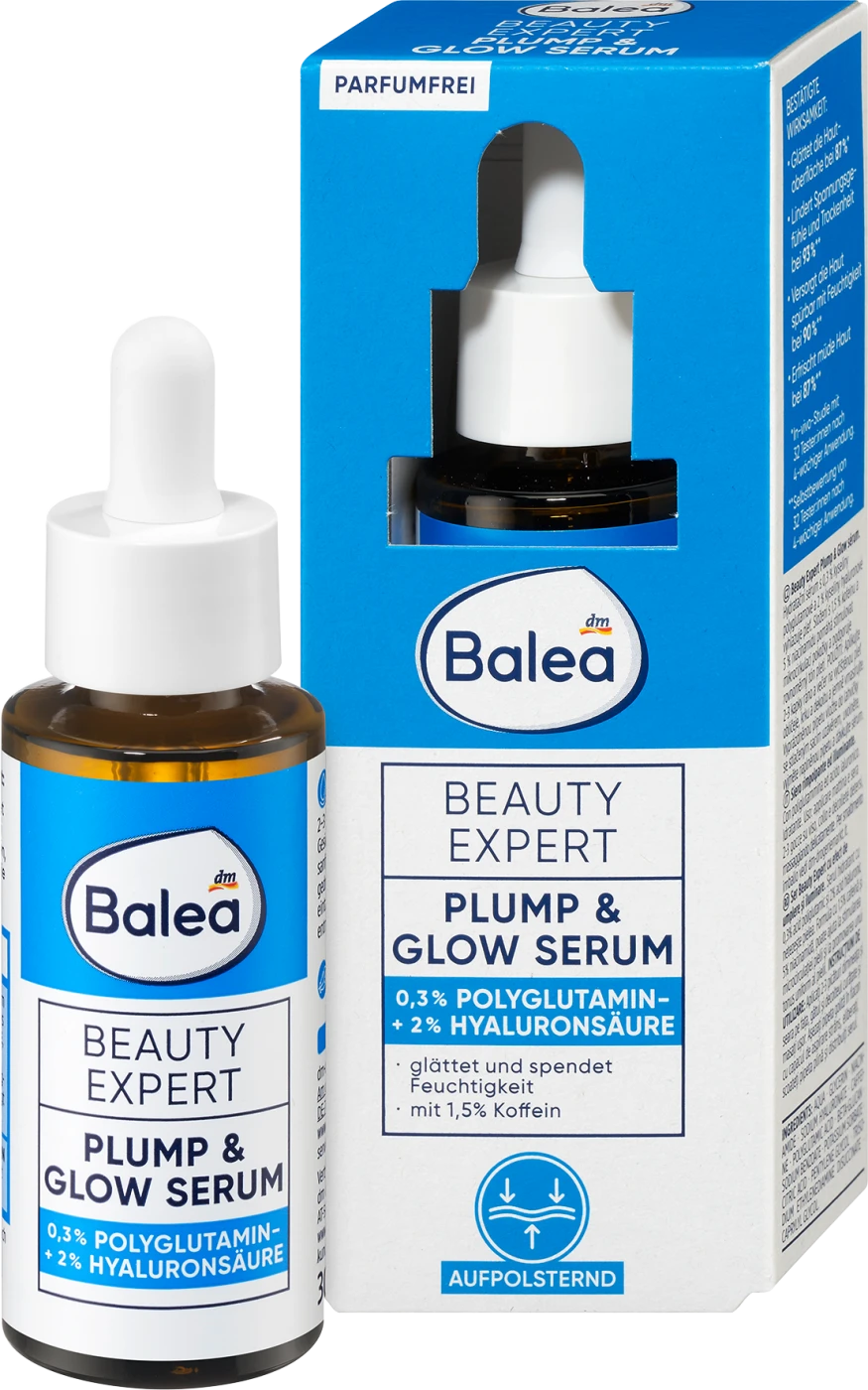 Balea Balea Serum Beauty Expert Plump & Glow 30 ml - Duitse Voordeel ...