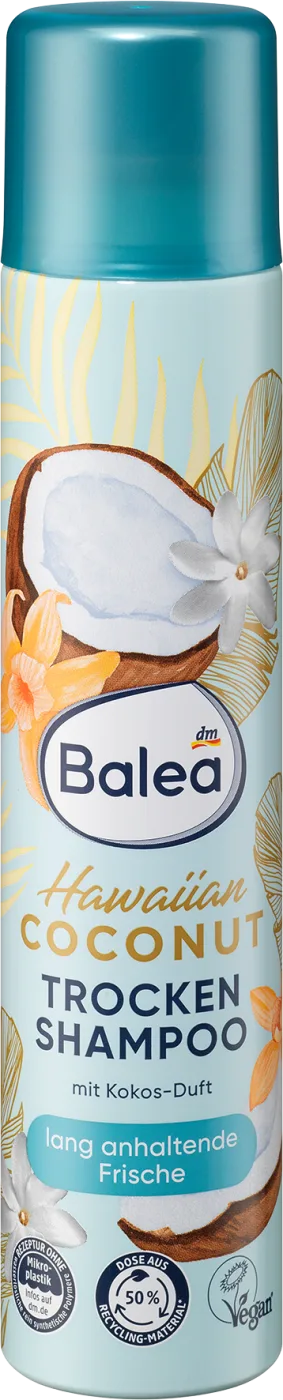 Balea Droogshampoo Hawaiian Coconut 200 ml - Duitse Voordeel Drogist