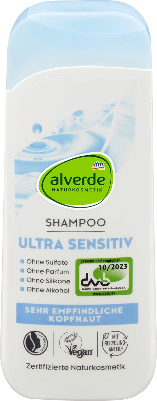 ALVERDE NATURKOSMETIK alverde NATURKOSMETIK Shampoo Ultra Sensitive 200 ...