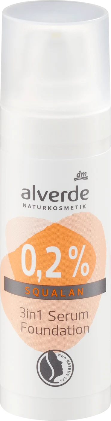 ALVERDE NATURKOSMETIK alverde NATURKOSMETIK Serum Foundation 3in1 MIT 0 ...