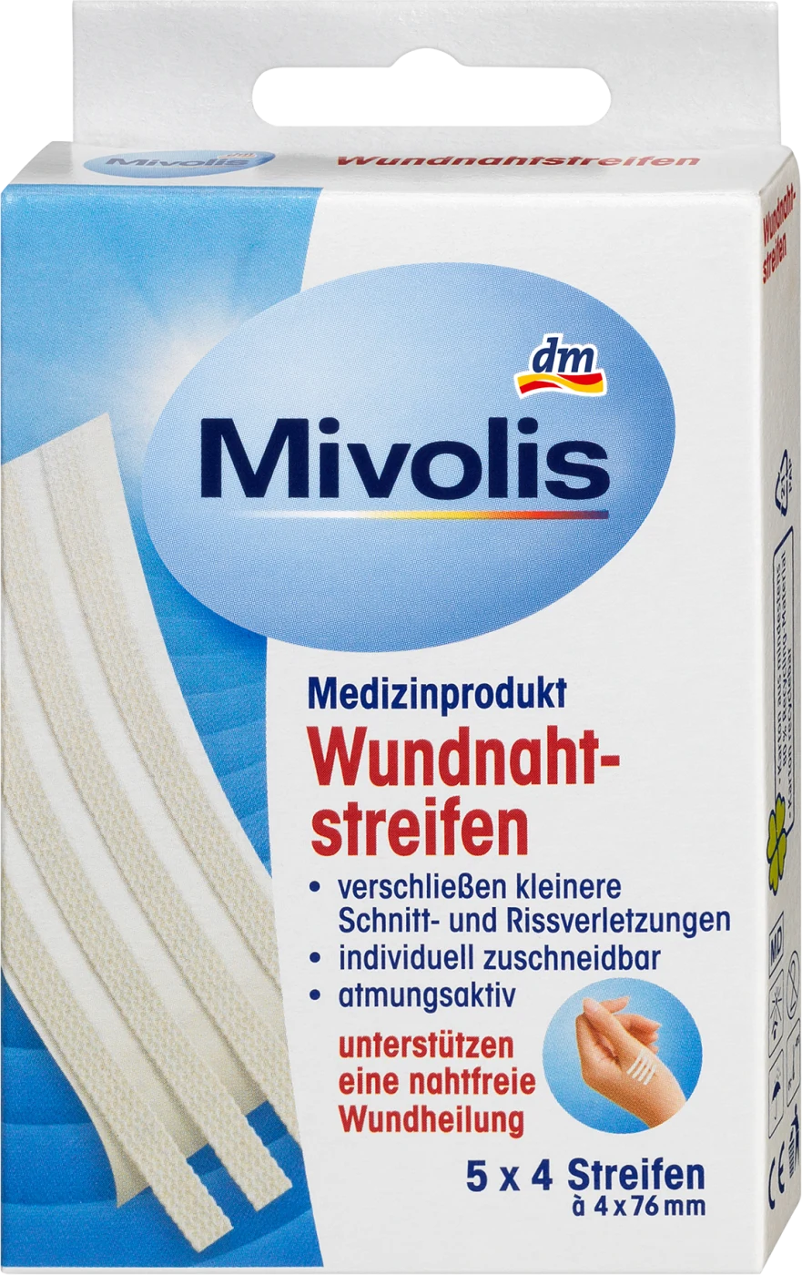 Mivolis Wondhechtstrips 20 St - Duitse Voordeel Drogist