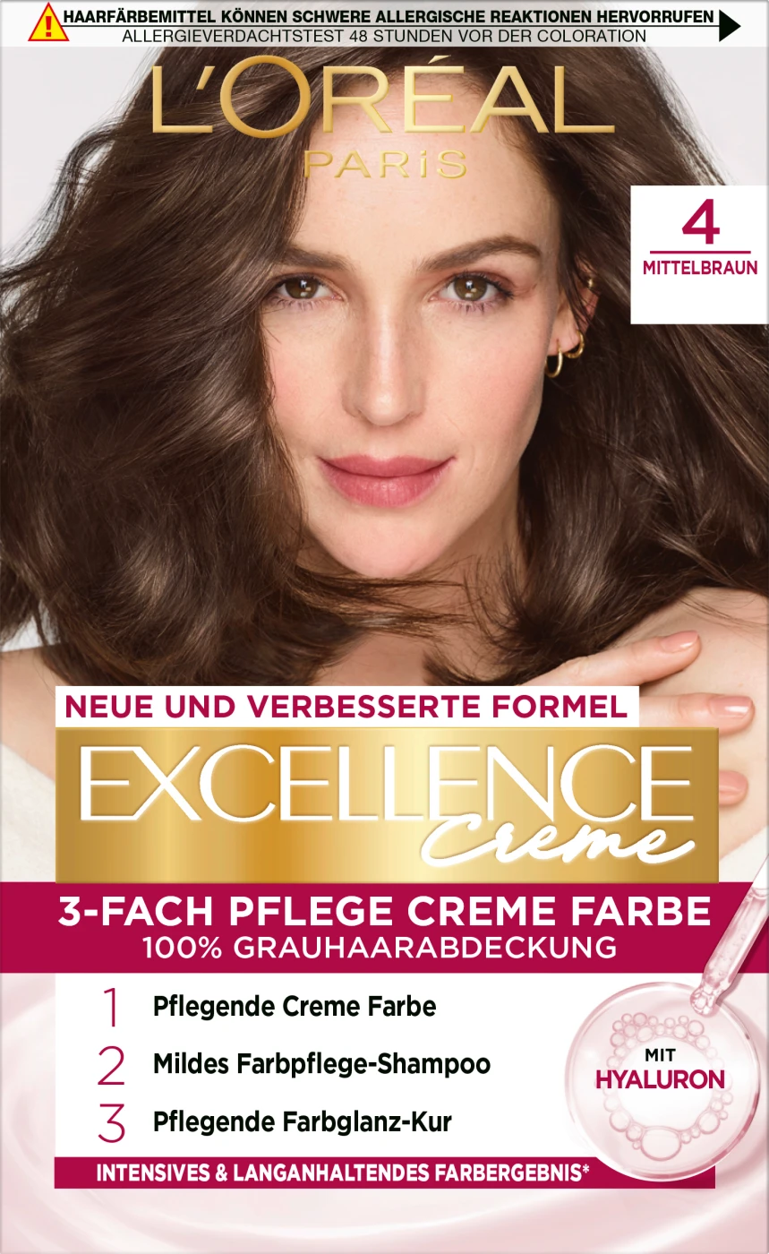 L'ORÉAL PARiS EXCELLENCE CREME L'ORÉAL PARiS EXCELLENCE CREME Haarverf ...