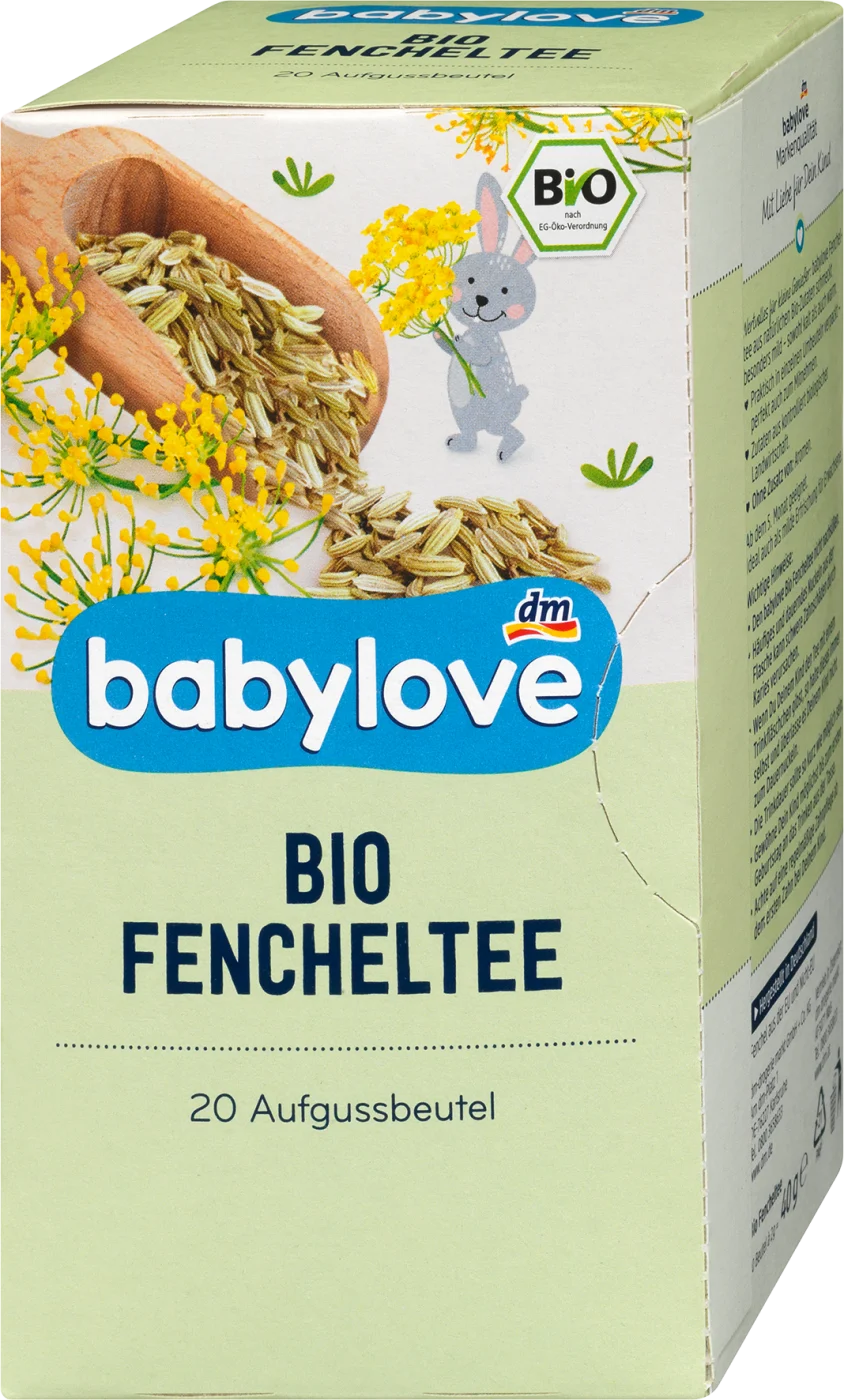 Babylove babylove Baby Thee Venkel (20 Zakjes) 40 g - Duitse Voordeel ...