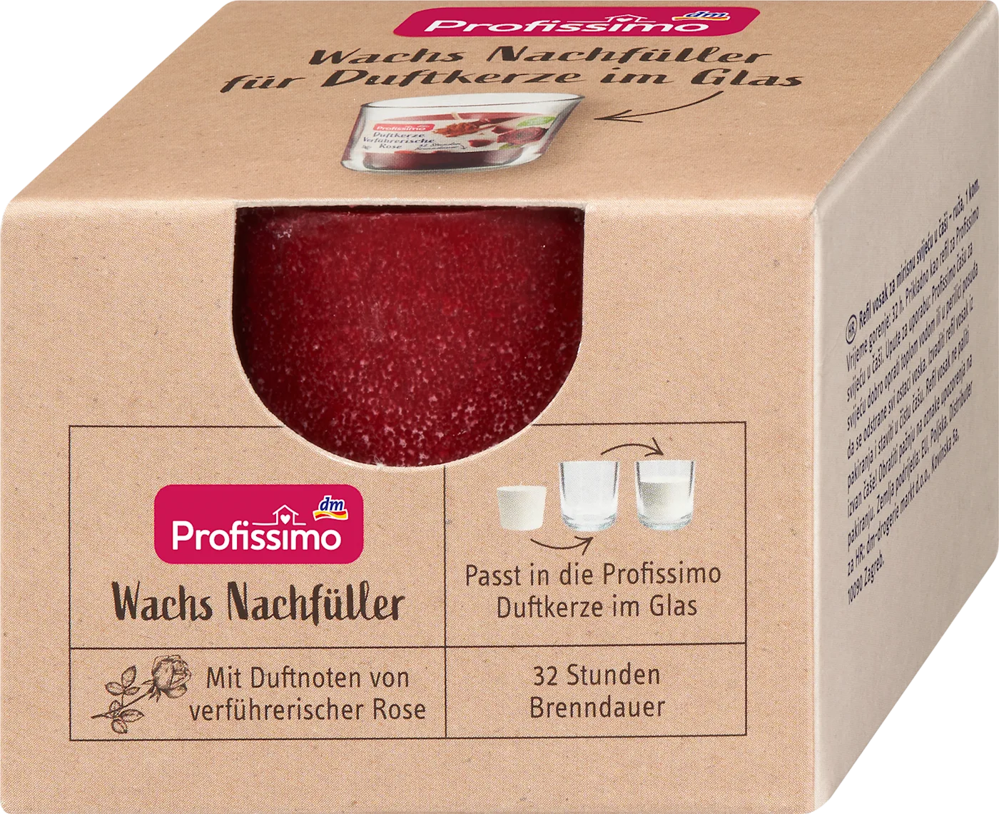 Profissimo Profissimo Waxnavullers Voor Geurglazen Verleidelijke Roos 1 ...