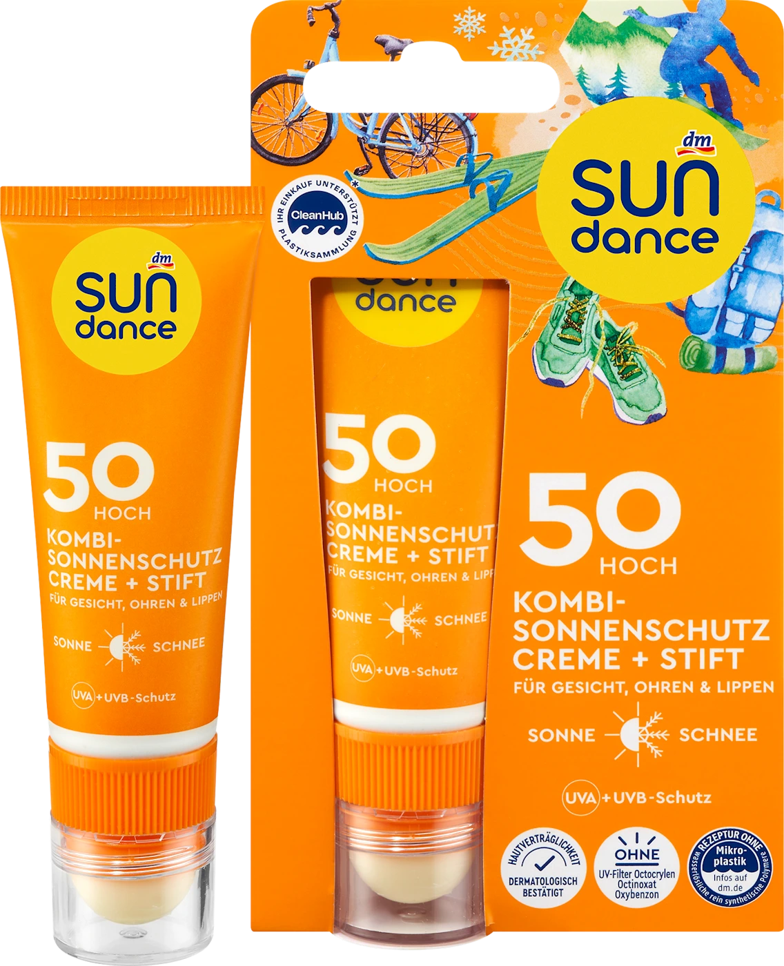 SUNDANCE SUNDANCE Zonwering Combi Gezichtscrème + Pen SPF 50 1.0 St ...