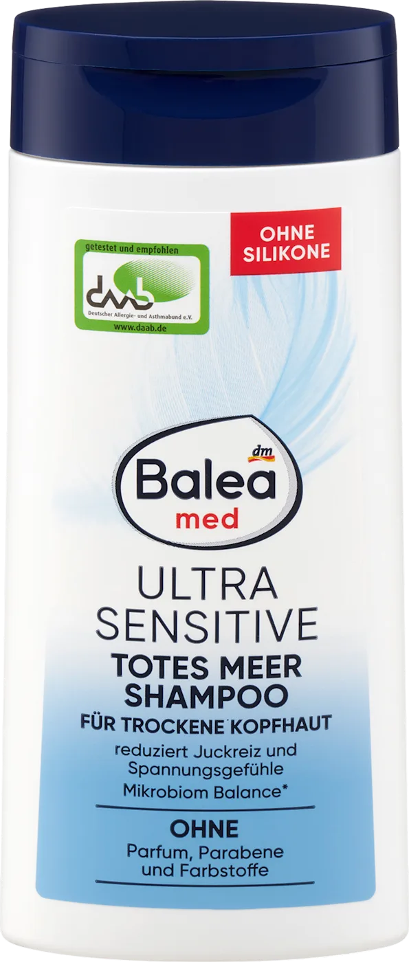 Balea MED Shampoo Dode Zee Ultra Sensitive 250 ml - Duitse Voordeel Drogist