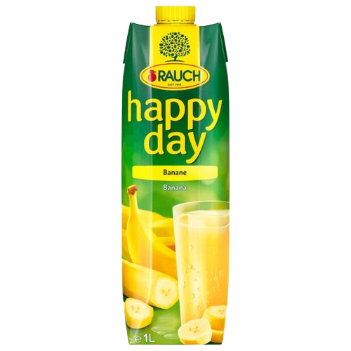 Rauch Happy Day Fruitsap Banaan 1L - Duitse Voordeel Drogist