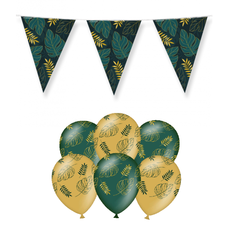 Bladeren Versiering pakket - S