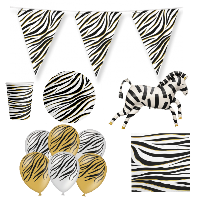 Zebra Versiering pakket - XL