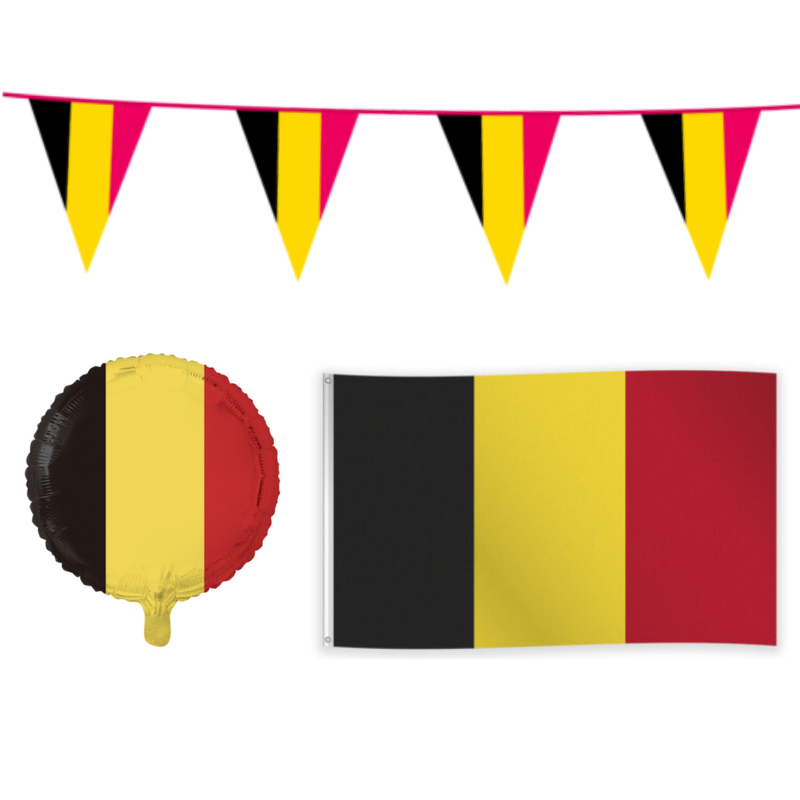 Belgie Versiering pakket - S