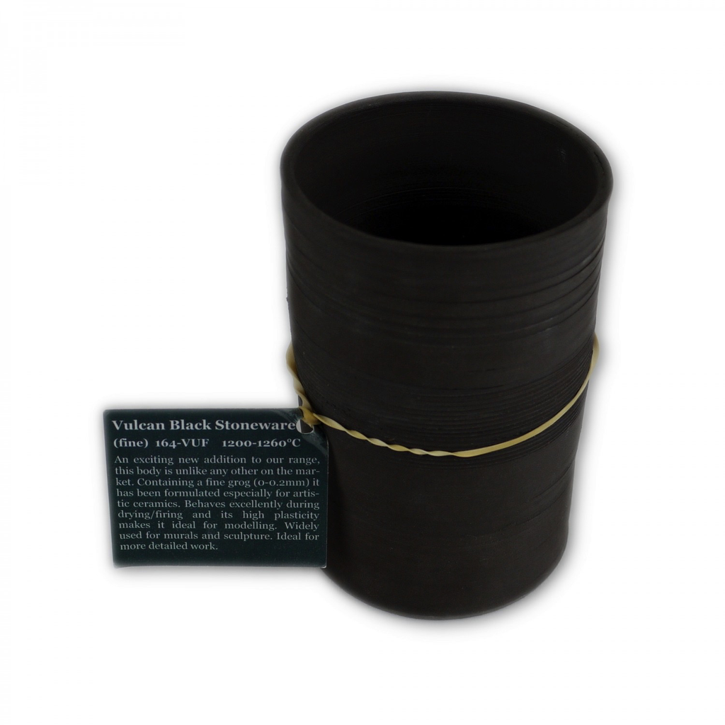 Vulcan Black Smooth - Bluematchbox Potters Supplies Ltd
