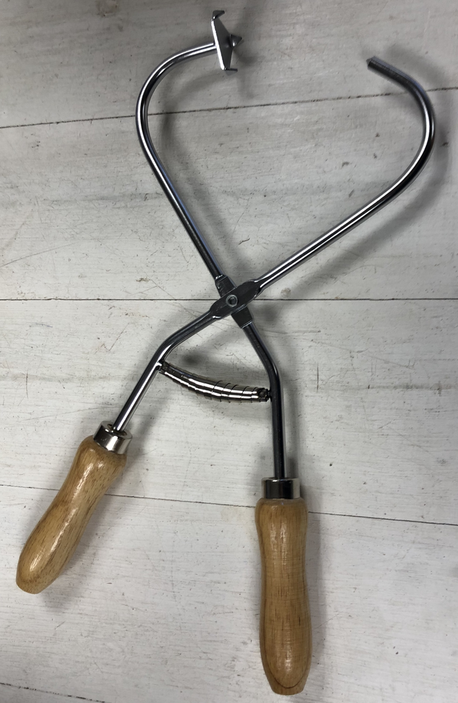 Spring Handled Glaze Tongs - Bluematchbox Potters Supplies Ltd