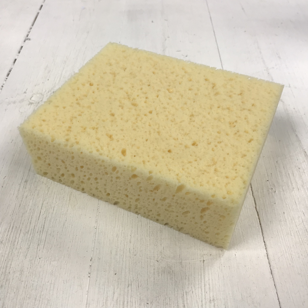 Rectangular Hand Sponge - 15x12x5cm - Bluematchbox Potters Supplies Ltd