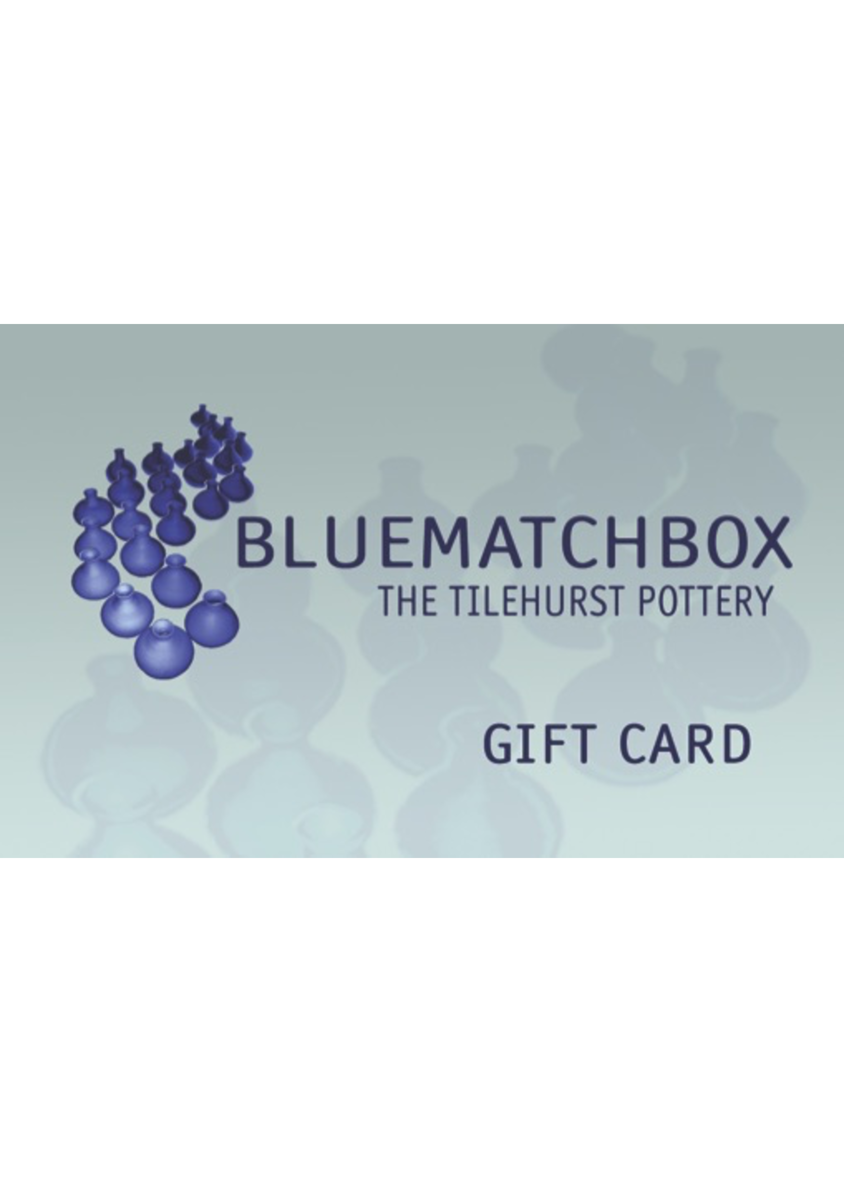 Potters' Supplies Gift Card - Bluematchbox Potters Supplies Ltd