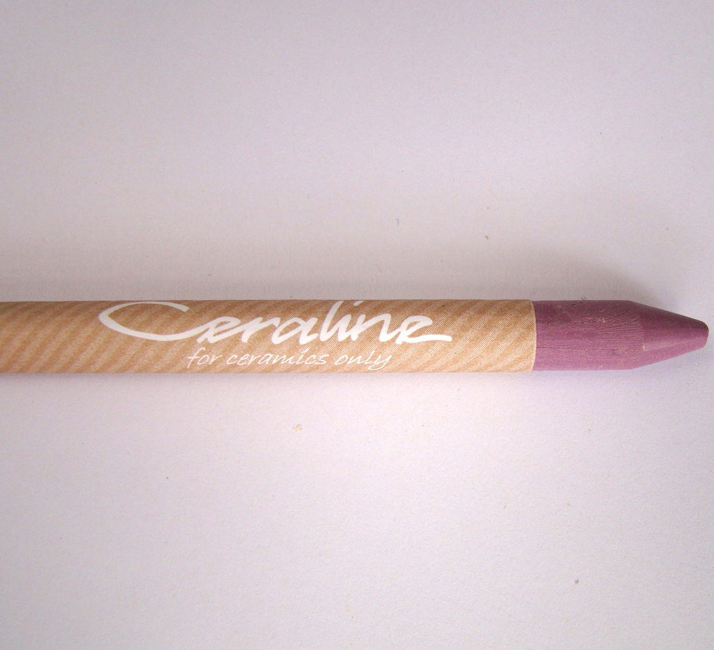 Earthenware Crayon Lilac - Bluematchbox Potters Supplies Ltd