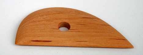 Throwing Rib #6 (Full Curve and Point) - Bluematchbox Potters Supplies Ltd