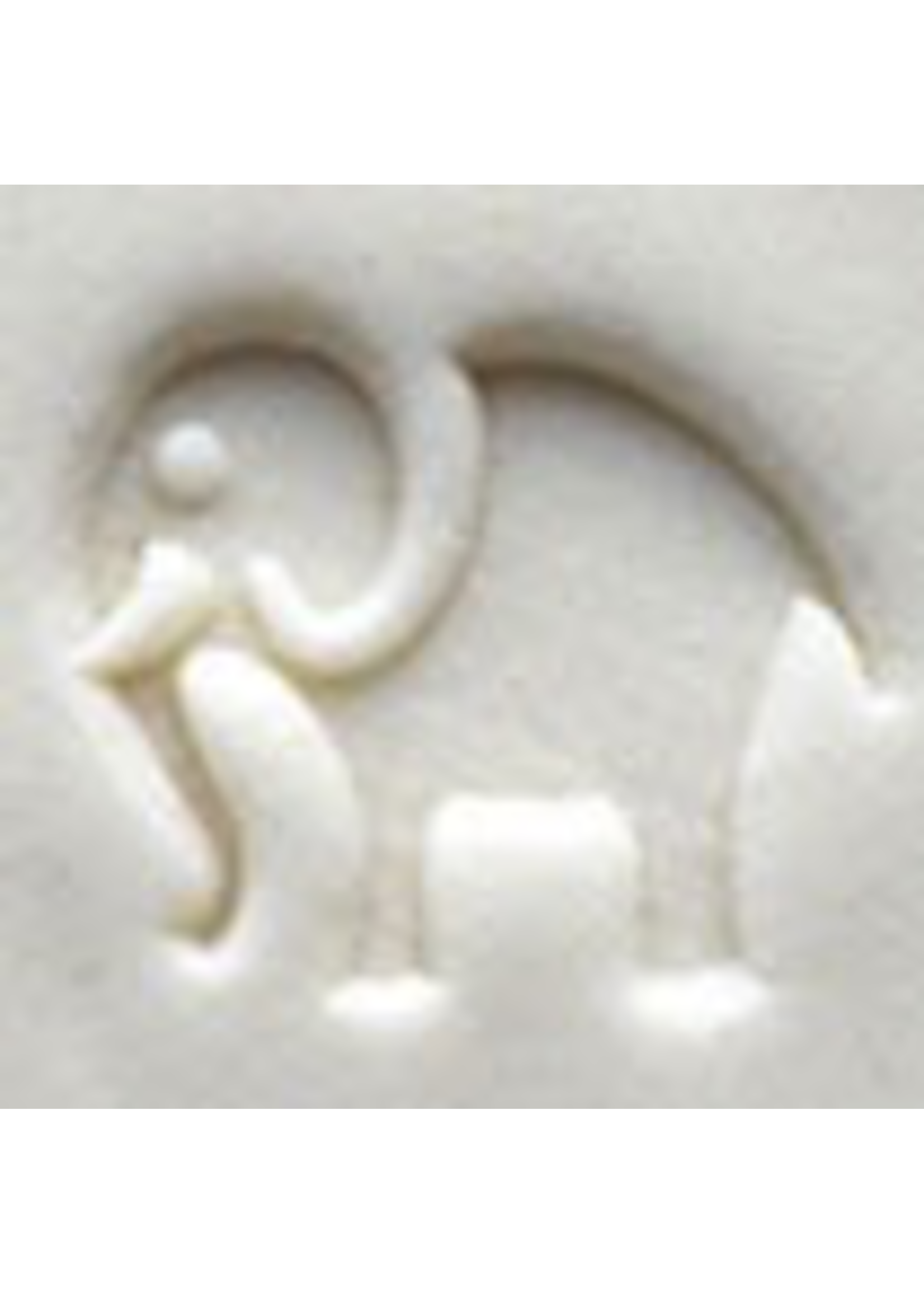 Elephant Stamp - Bluematchbox Potters Supplies Ltd